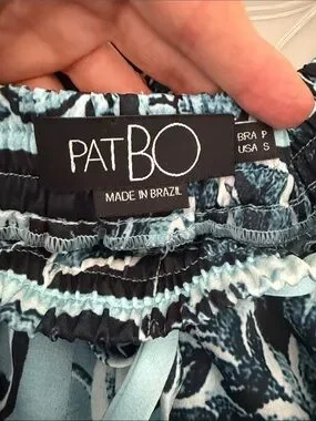 PatBO | Pants & Jumpsuits | Patbo Satin Wide Leg Drawstring Pants In ...
